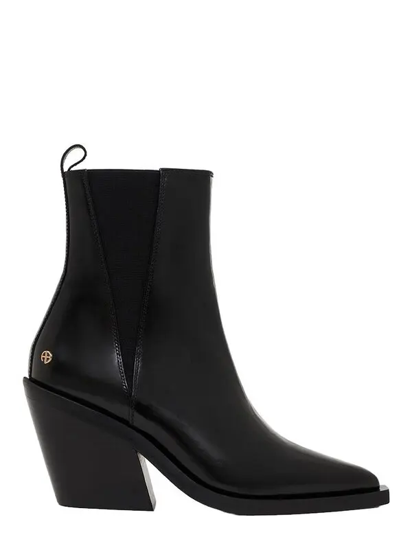 ANINE BING Bekah Leather Chelsea Boots - Black