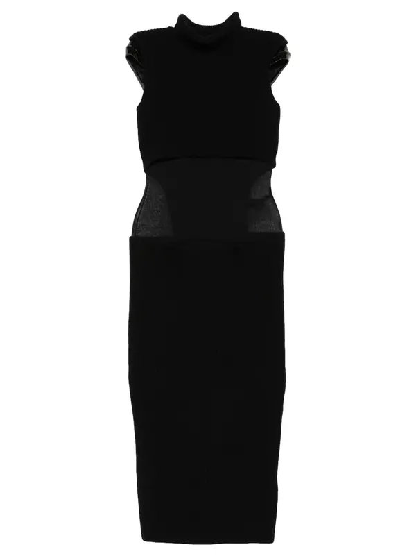 Sportmax Arabba Midi Dress - Black