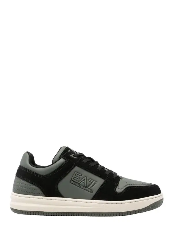 EA7 Suede Sneakers - Black