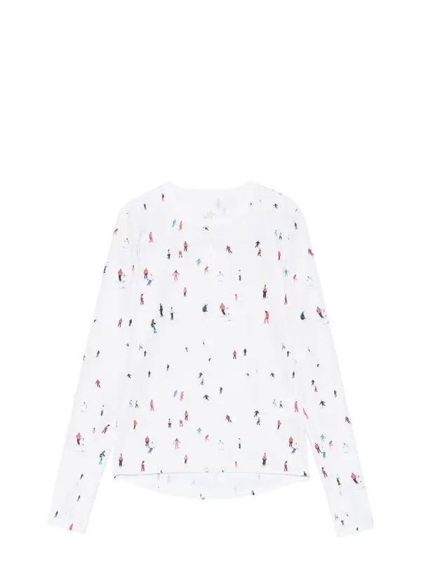 Perfect Moment X Dede Johnston Compression Top - White