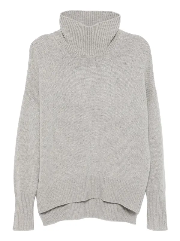 LISA YANG Heidi Cashmere Sweater - Grey