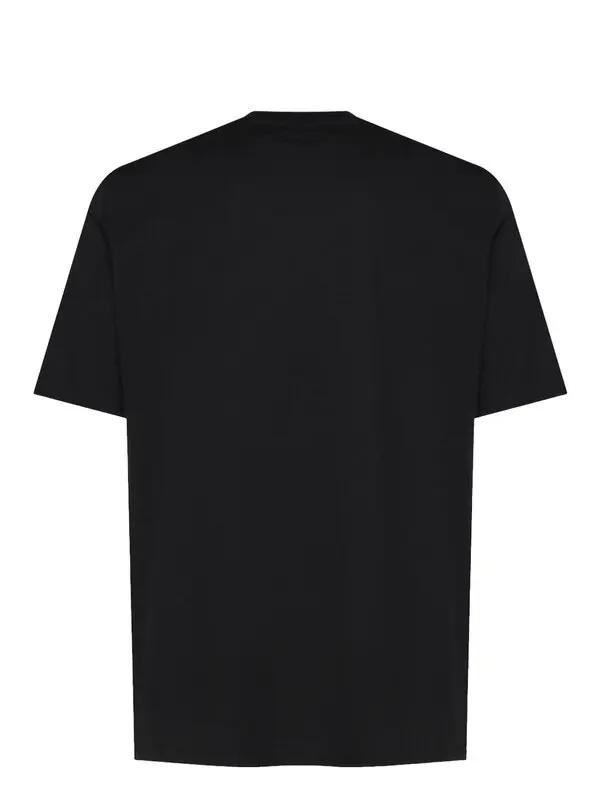 GIULIANO GALIANO Cotton T-shirt - Black