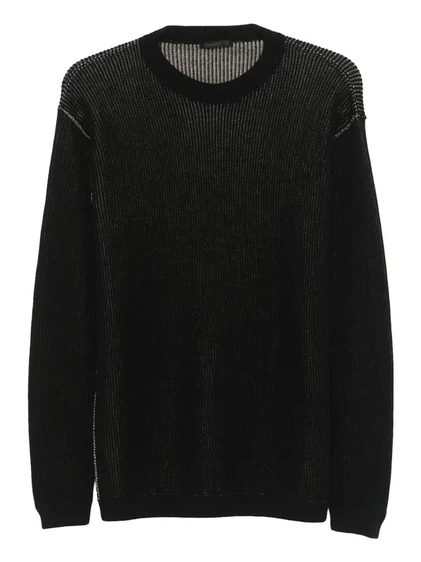 Transit Ribbed Sweater - Black