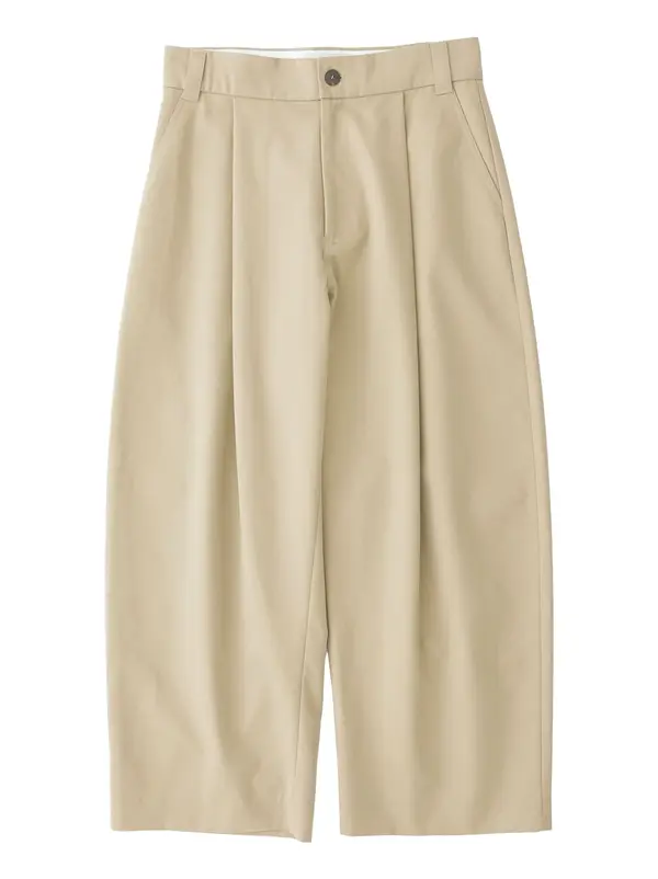 Studio Nicholson Sorte Trousers - Neutrals