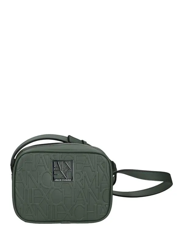 Armani Exchange Logo-plaque Camera Bag - Green