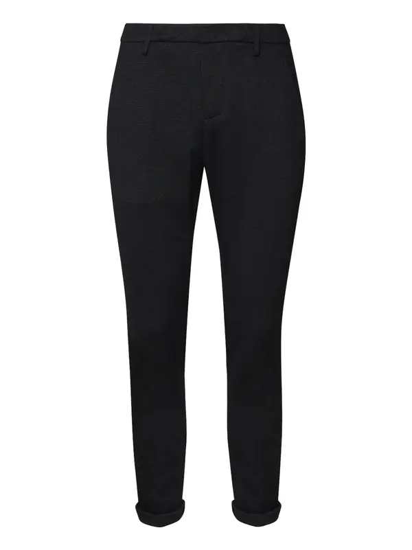 DONDUP Tapered Trousers - Black