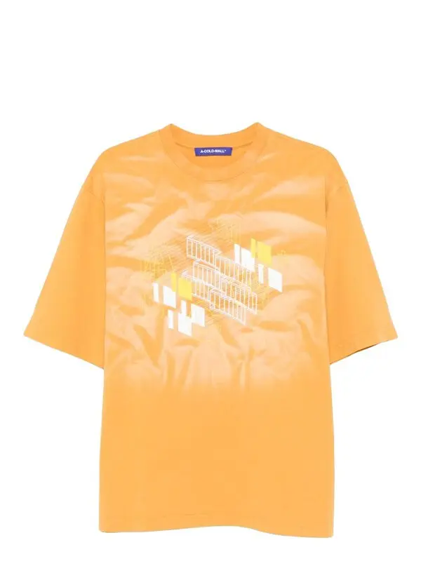 A-COLD-WALL* Schematic T-shirt - Yellow