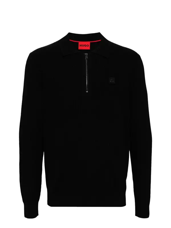 Hugo Long Sleeves Sweatshirts - Black