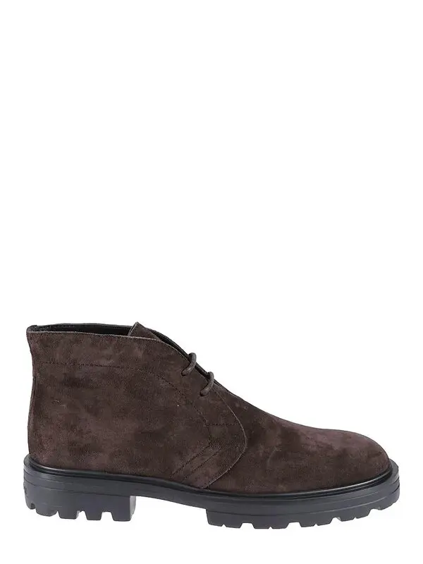 Hogan H673 Ankle Boots - Brown