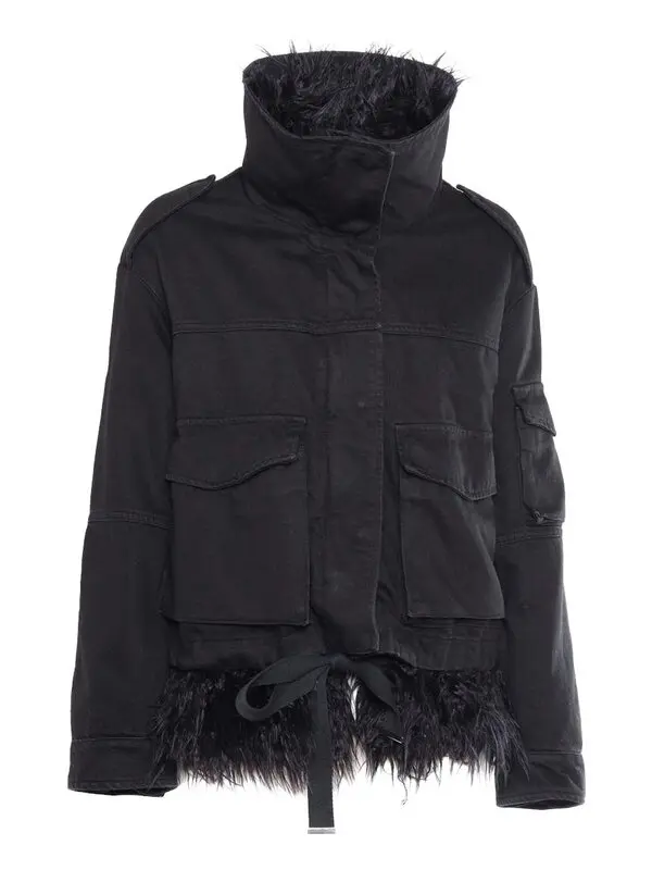DONDUP Parka Jacket - Black
