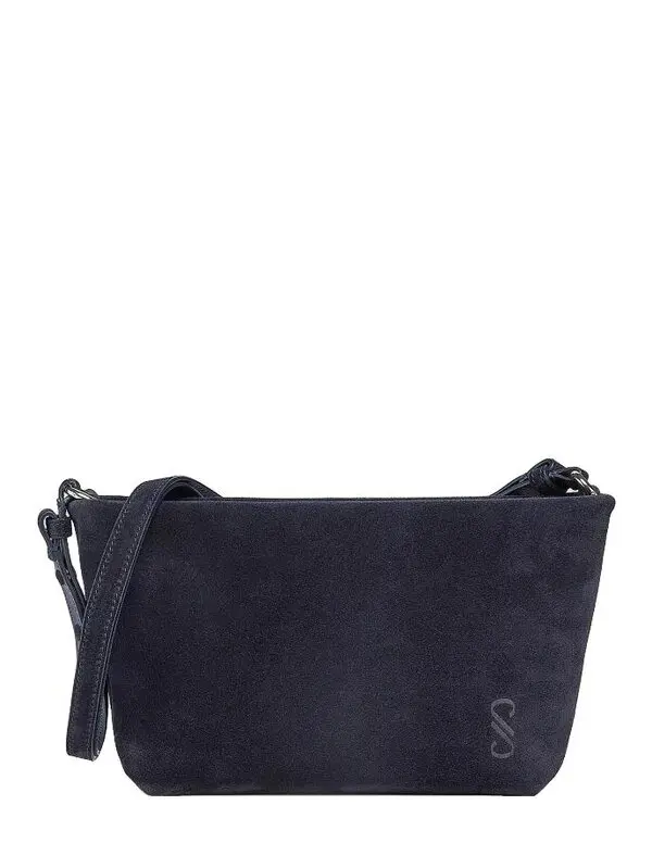 Proenza Schouler Bond Suede Crossbody Bag - Deep Navy