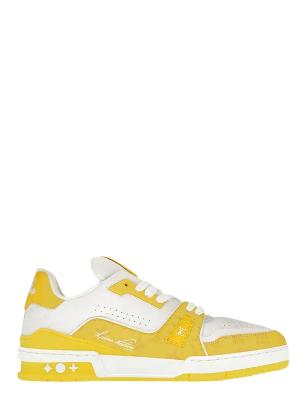 LOUIS VUITTON Trainer Low #54 Mini Monogram - Yellow