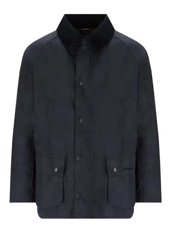 Barbour Ashby Wax Jacket - Blue