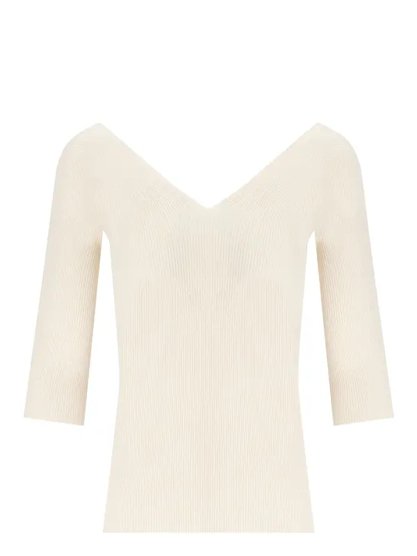 Max Mara Oceano Top - Beige