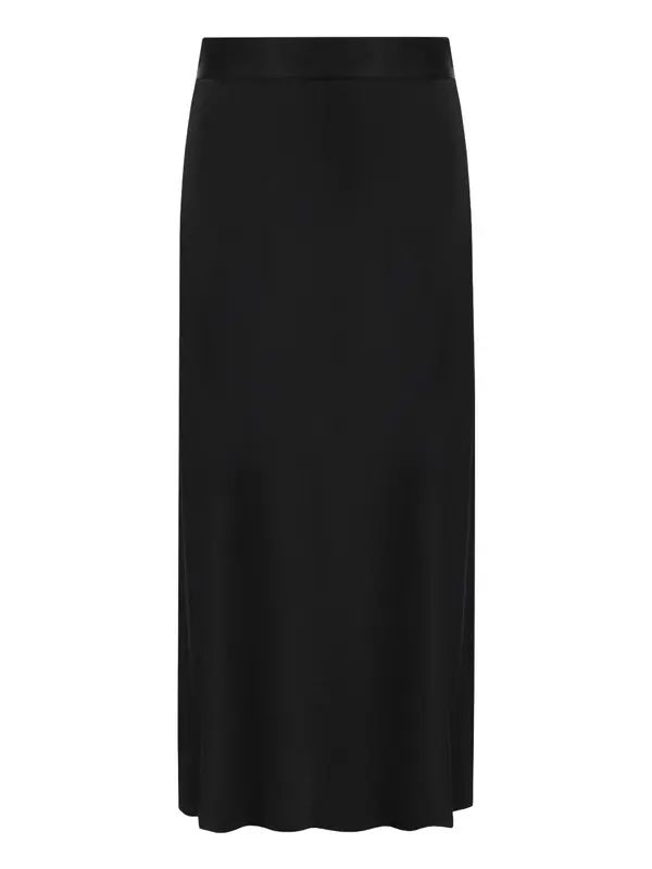 Elisabetta Franchi Midi Skirt - Black
