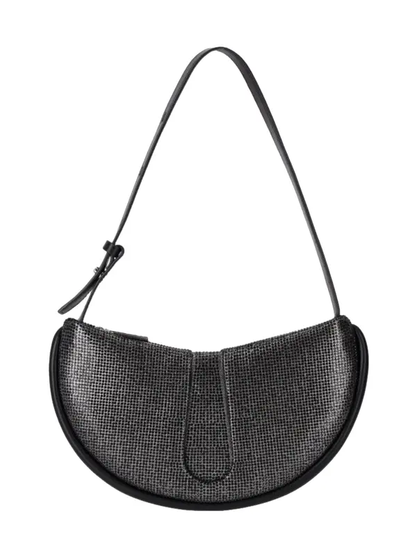 THEMOIRE Ebe Strass Shoulder Bag - Black