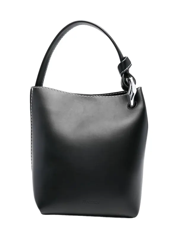 JW Anderson Corner Bucket Bag - Black