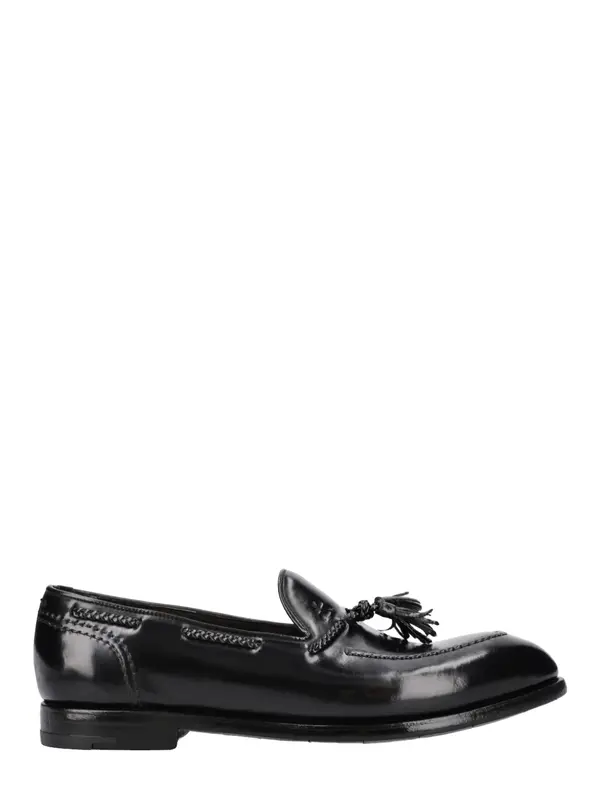 Premiata Leather Loafers - Black