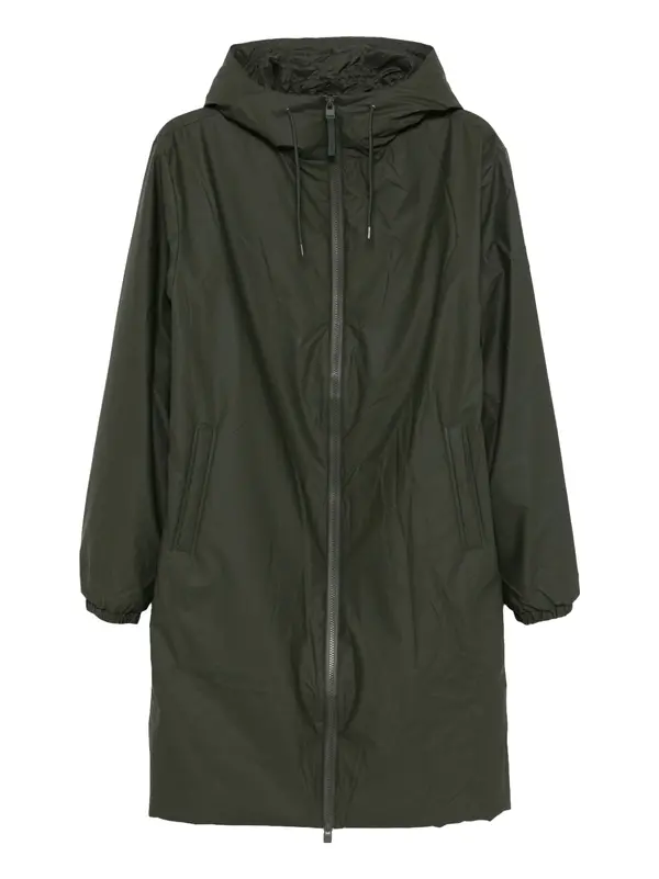 Rains Lojha Mid-length Coat - Green