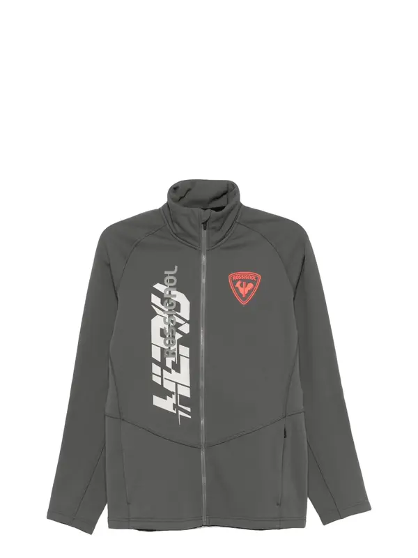 Rossignol Hero Classique Clim Zip-up Top - Grey
