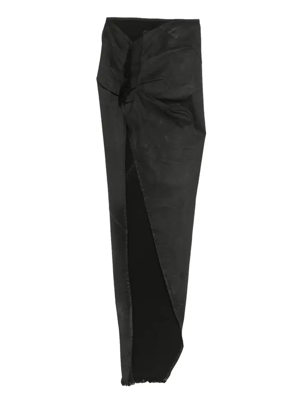 Rick Owens Edfu Maxi Skirt - Black