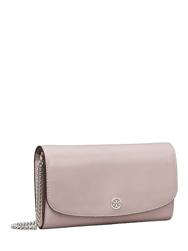 Tory Burch Robinson Spazzolato Crossbody - Primrose