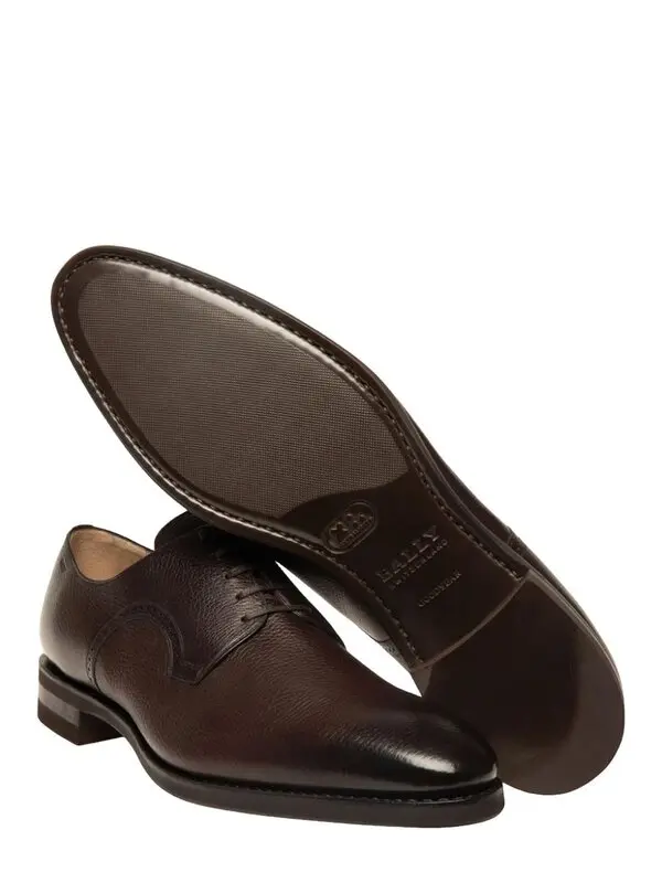 Bally Scrivani Leather Derby Shoes - Brown