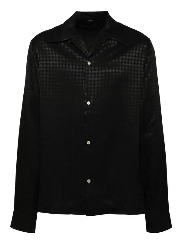 Amiri Ma Quad Long Sleeve Shirt - Black