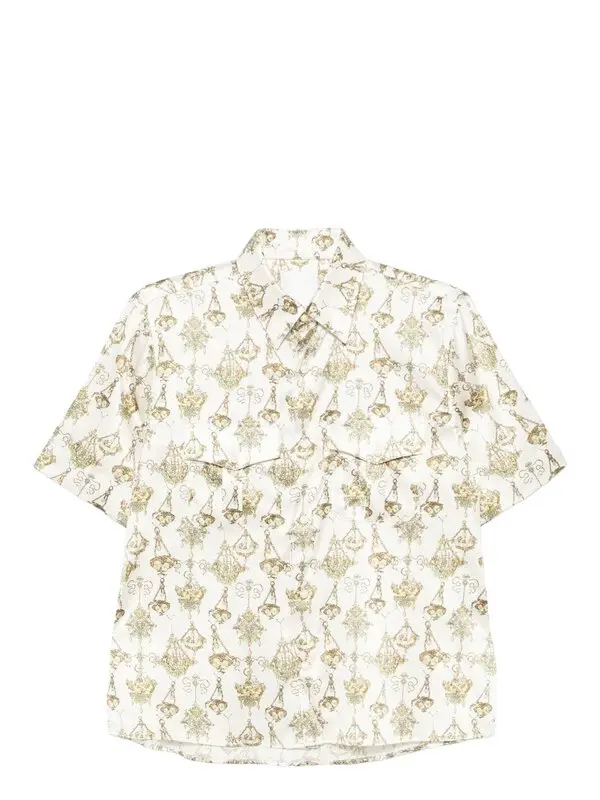 Givenchy Chandelier-print Shirt - Neutrals
