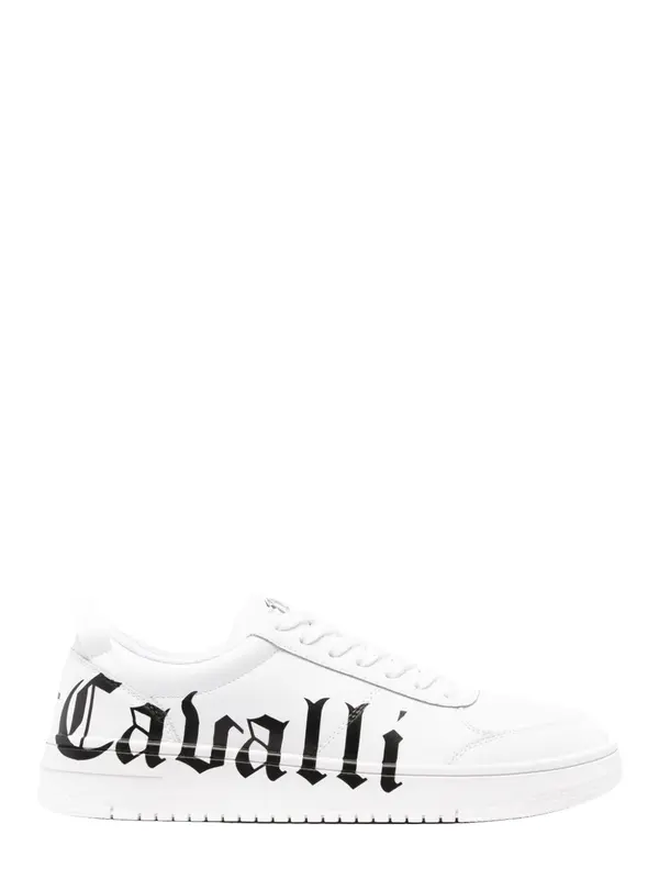 Just Cavalli Logo-print Sneakers - White