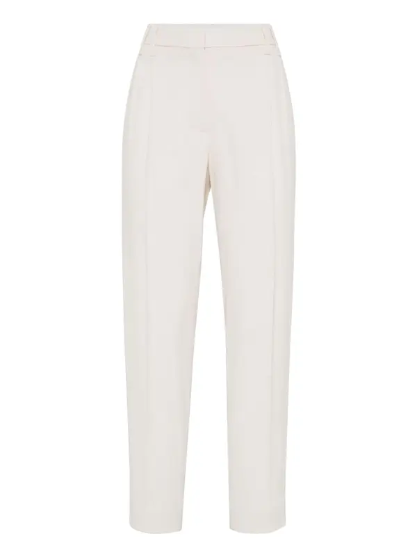 Brunello Cucinelli Straight Leg Trousers - Neutrals