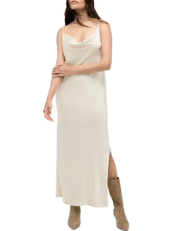 KENNETH COLE Cowl Neck Slipdress - Kc White