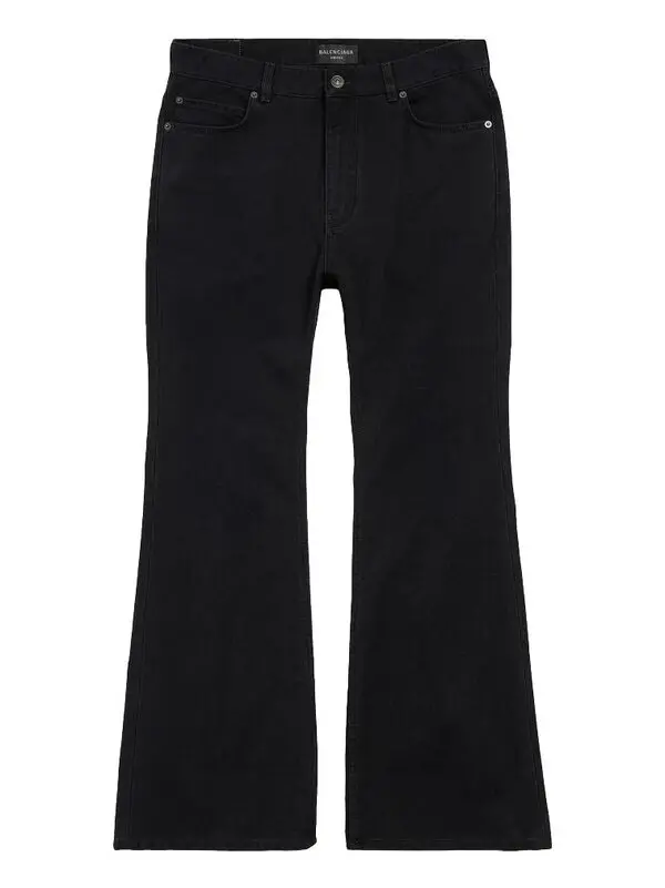 Balenciaga Flared Jeans - Black