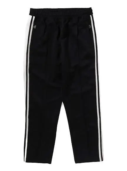 A BATHING APE Line Camo Jacquard Loose Fit Sweatpants - Black