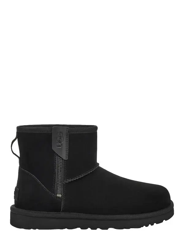 UGG Classic Mini Bailey Zip Boot - Black