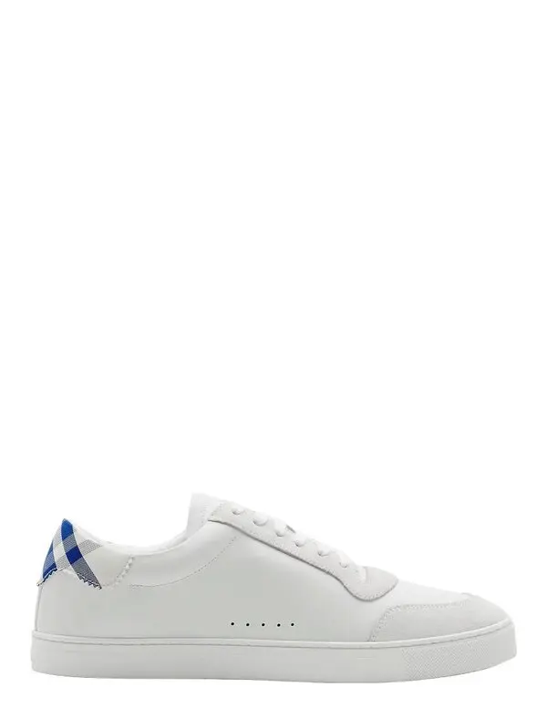 Burberry Robin Leather Sneakers - White