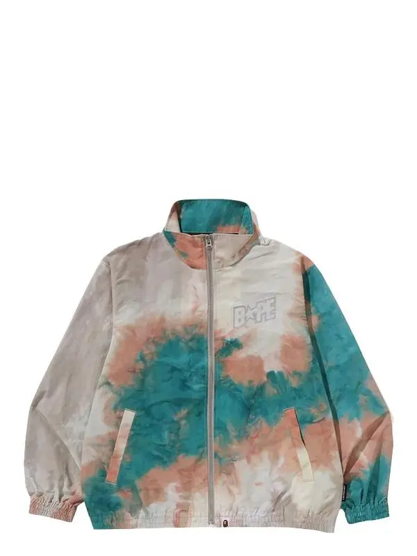 BAPE Tie-dye Track Jacket - Beige