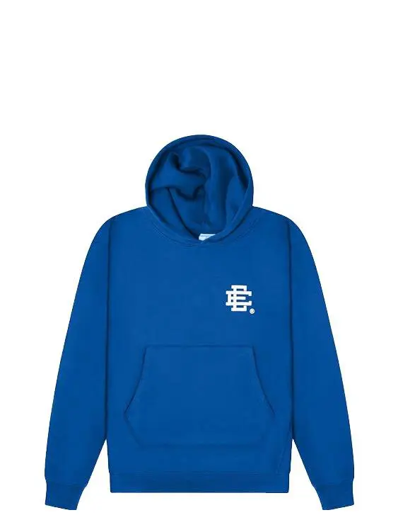 ERIC EMANUEL Basic Hoodie - Blue/white