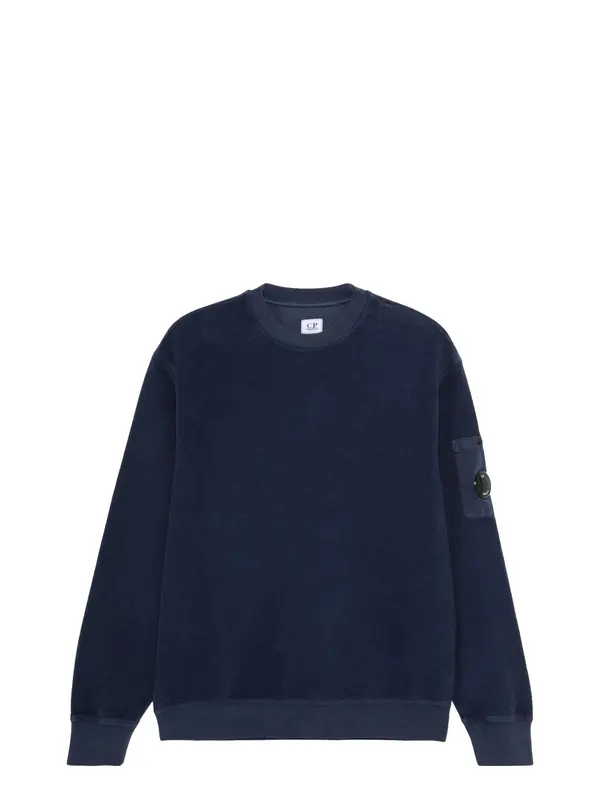 C.P. COMPANY Lens-detail Sweatshirt - Blue