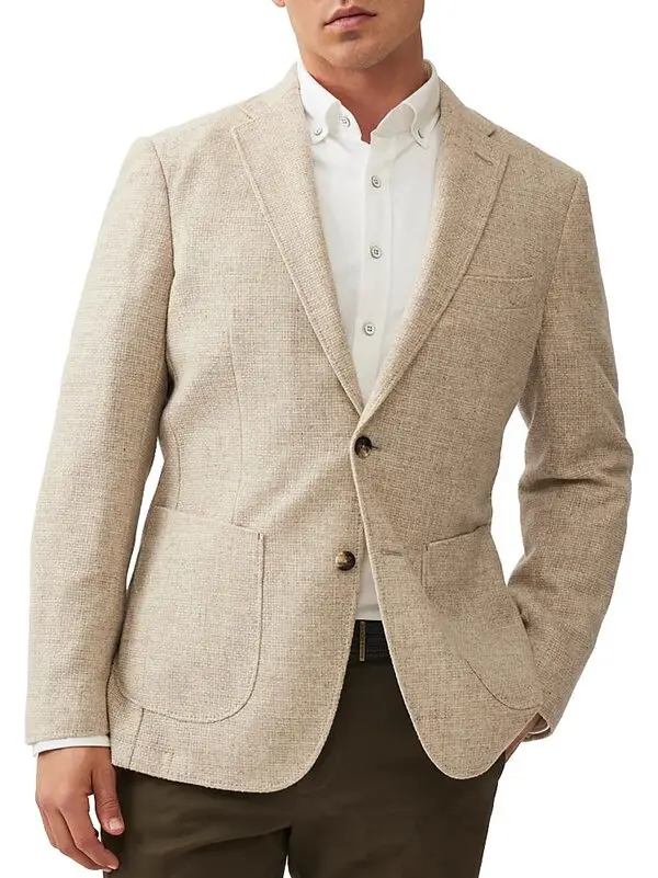 Rodd & Gunn Mt Mason Sports Fit Sport Coat - Macadamia