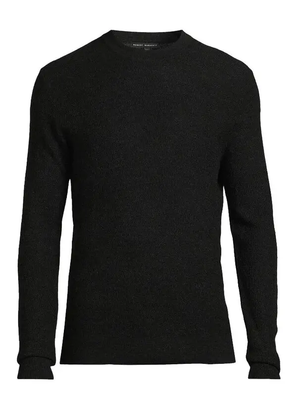 Robert Barakett Watertown Crewneck Sweater - Black