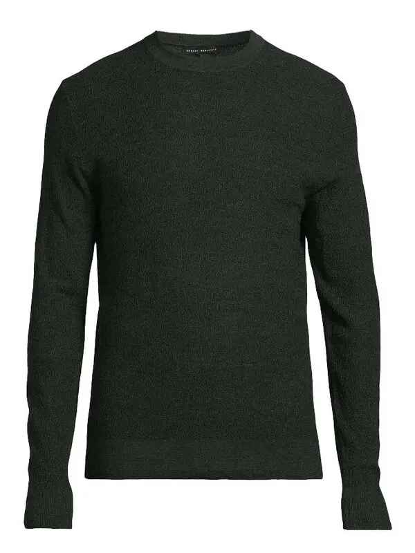 Robert Barakett Watertown Crewneck Sweater - Olive