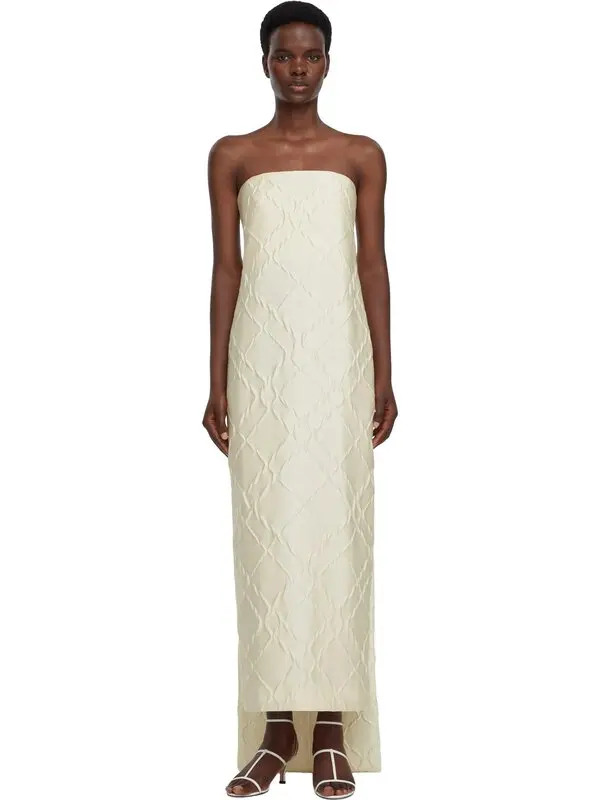 EMILIA WICKSTEAD Hattie Strapless Gown - Ivory