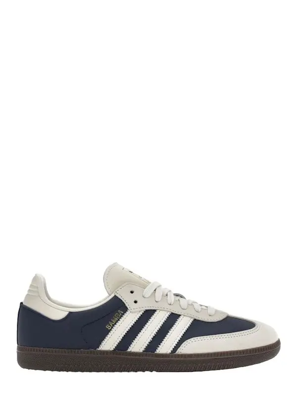 Adidas Samba Og Crew Sneakers - Night Indigo/cream White/gold Metallic