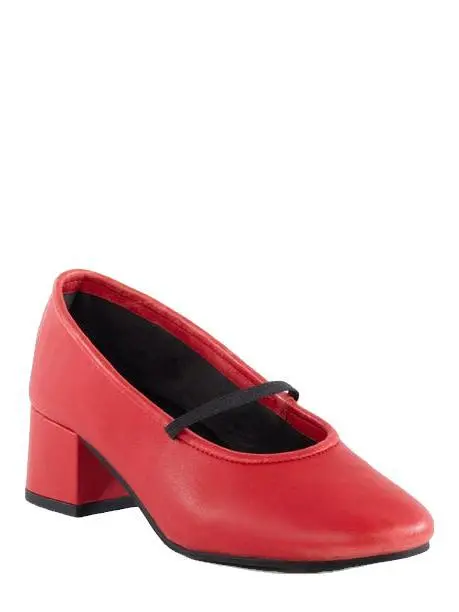 Seychelles Dusk To Dawn Mary Jane Pump - Red