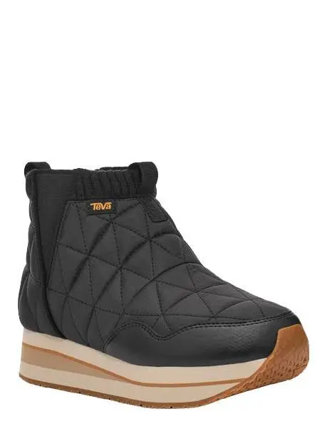 Teva Reember Mid Platform Bootie - Black