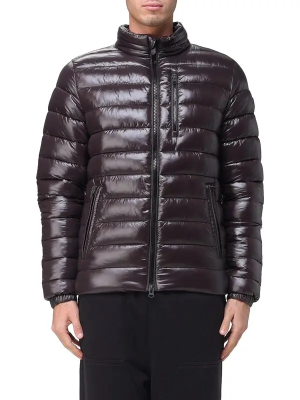 SAVE THE DUCK Quilted Zip Up Jacket - Brown
