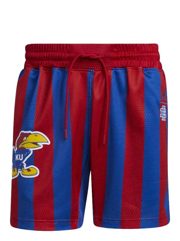 Adidas X Eric Emanuel Kansas Jayhawks Swingman Shorts - Royal Blue/team Power Red