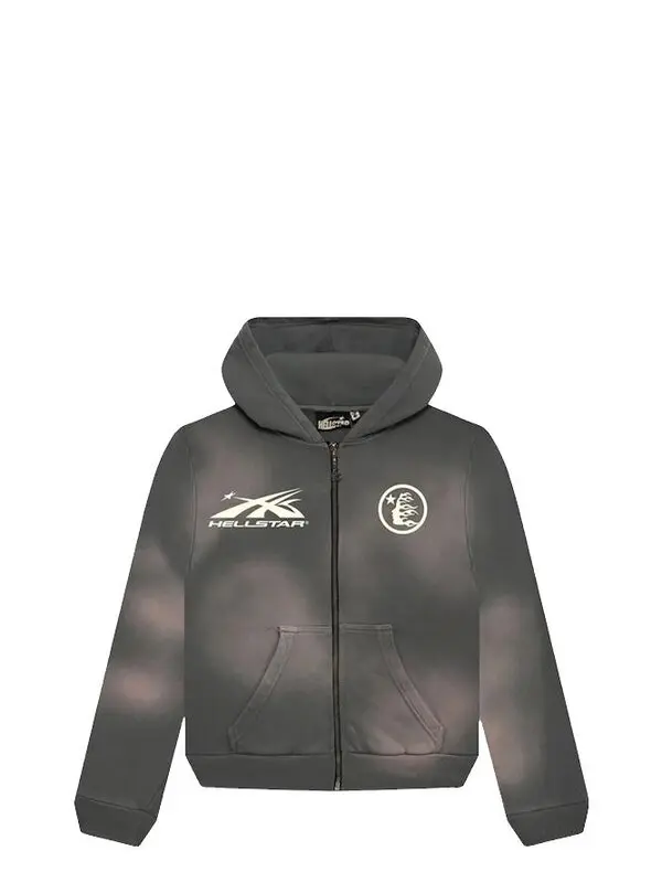 HELLSTAR Studios Zip Hoodie - Gray