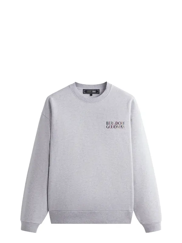 Kith For Bergdorf Goodman Nelson Crewneck - Grey